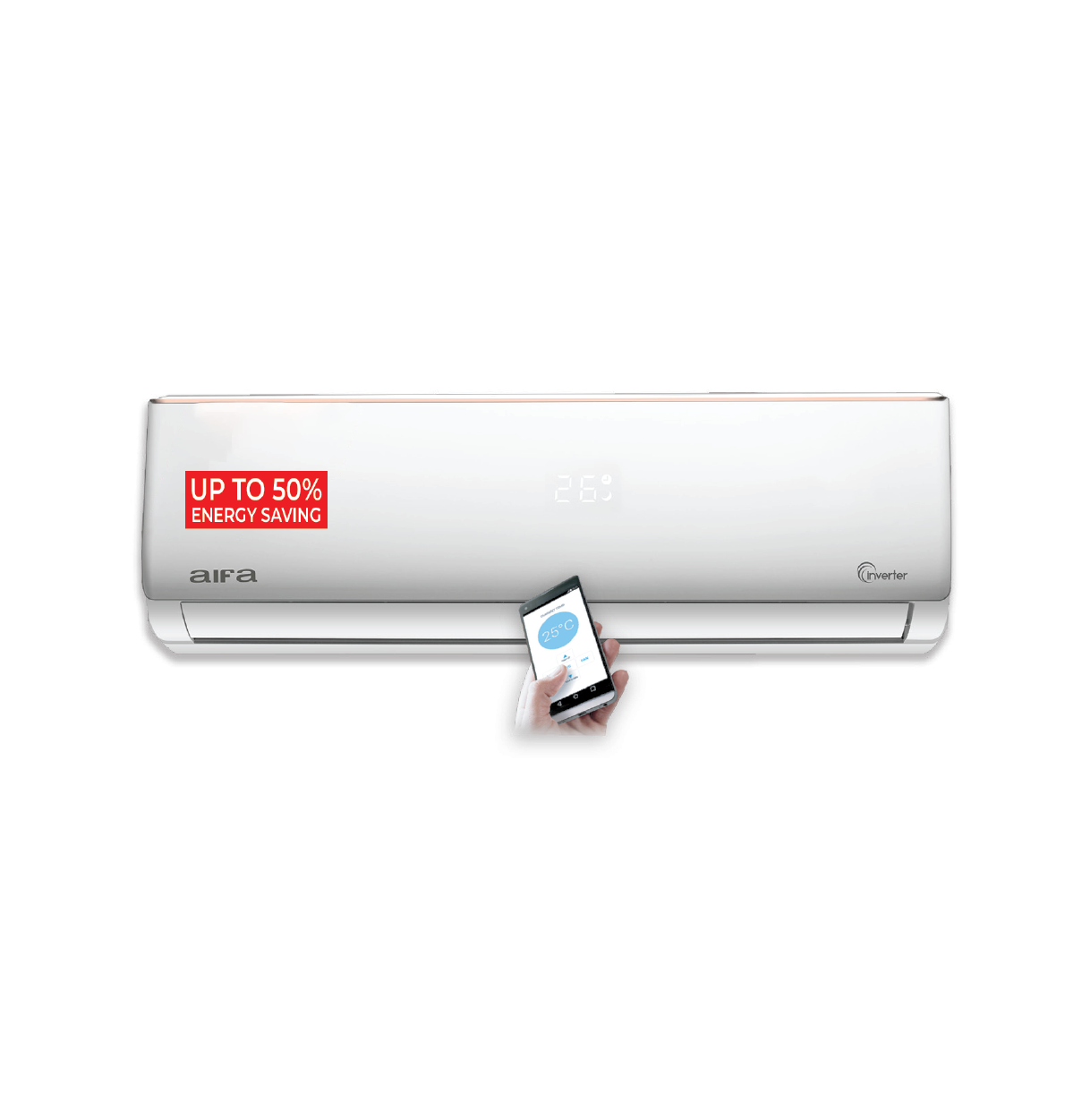 AIFA DC-M19-Wifi 2.0HP Split Type Inverter Aircon w/ WiFi Control
