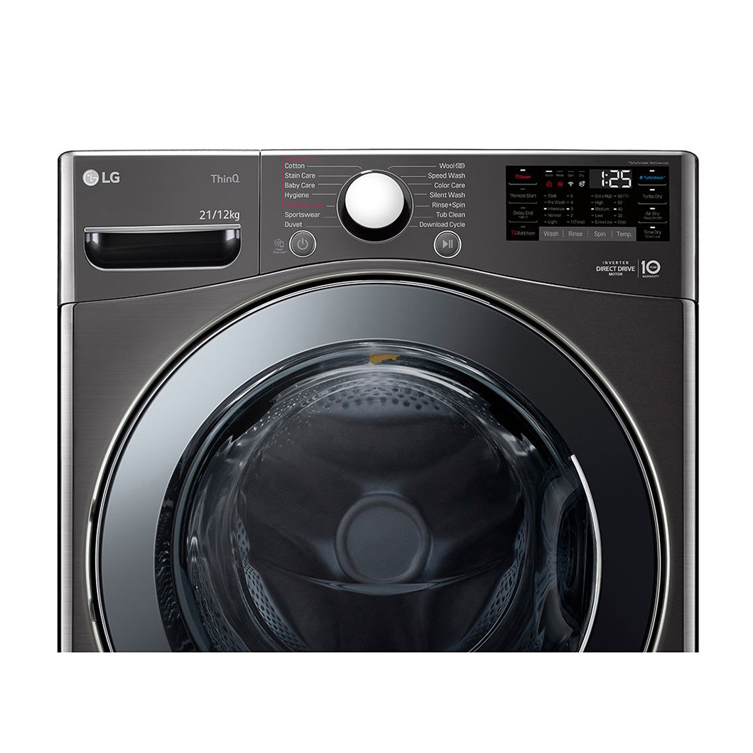 LG F2515RTGV 15KG/8KG AI DD Smart Inverter Front Load Washer Dryer